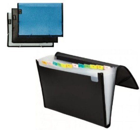 Porta Documentos Acordeón, con Liga 12 Divisiones. Centrum. 82260 ...